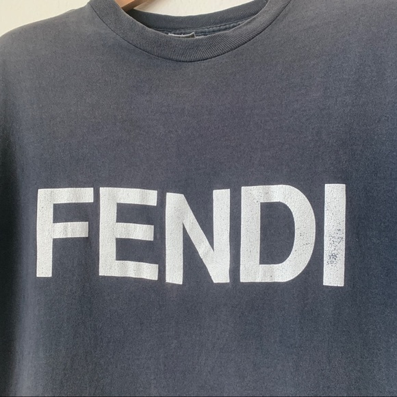 Fendi | Shirts | Vintage Single Stitch Fendi Tee 9s | Poshmark